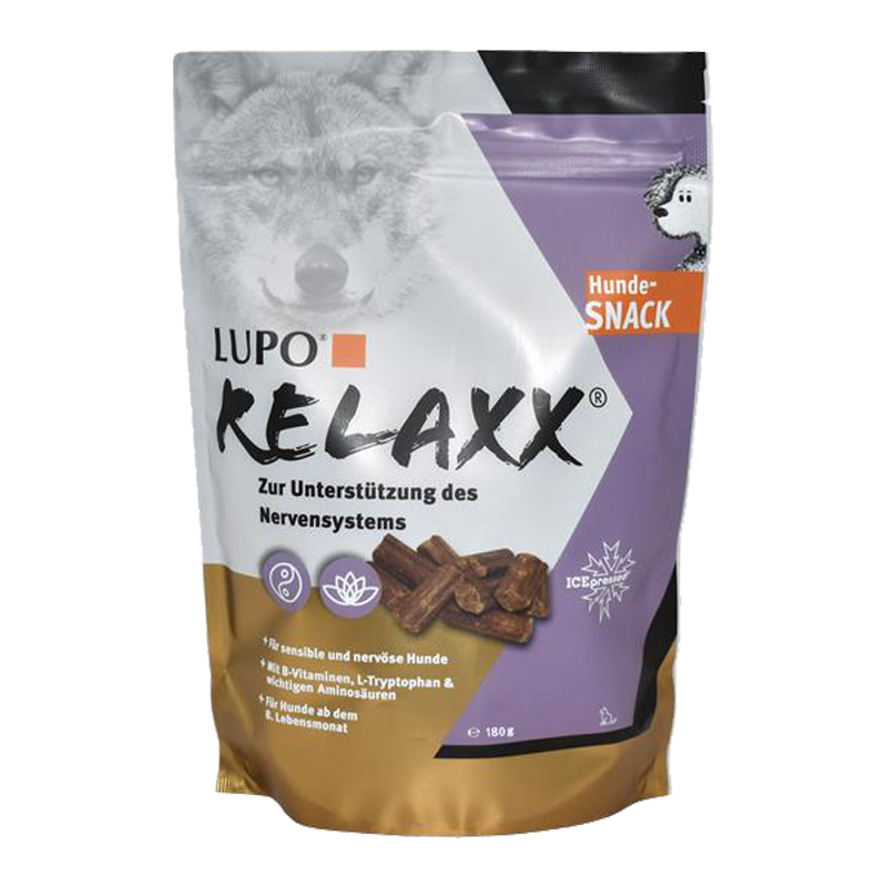 Gratis LUPO RELAXX Snack für Hunde 180 g | 74180